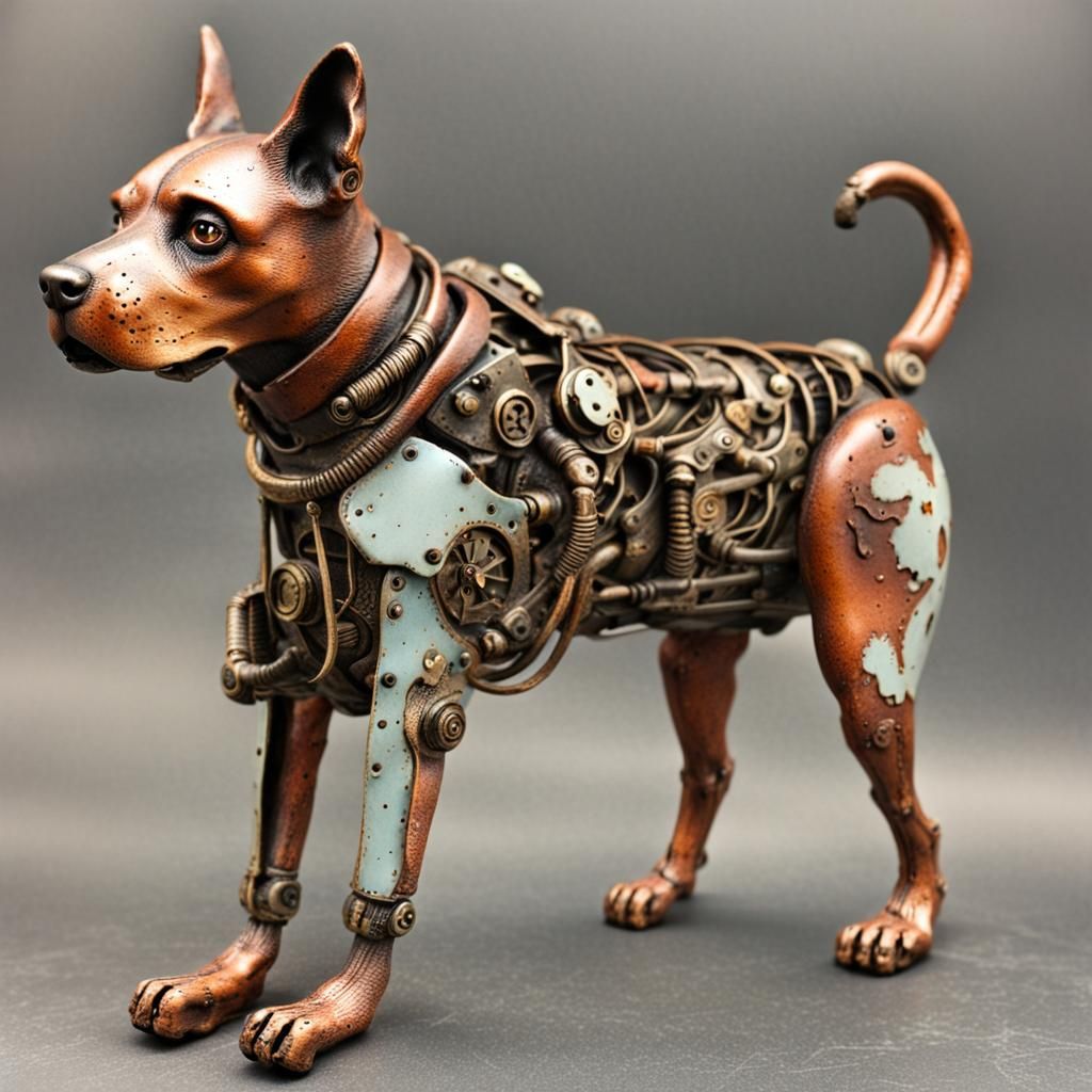 Metal best buddy - AI Generated Artwork - NightCafe Creator