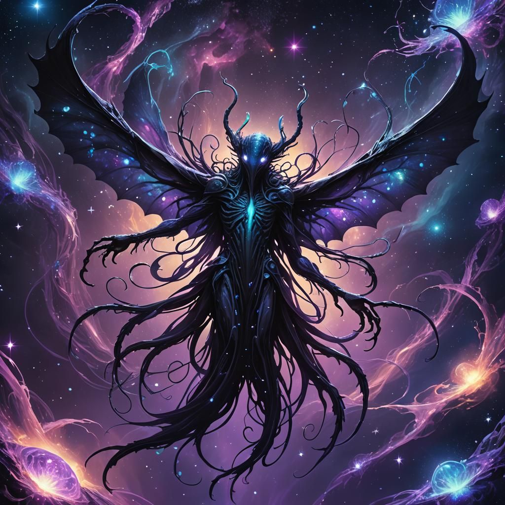 Ethreal Lovecraftian cosmic being - Ethereal Lovecraftian Be...