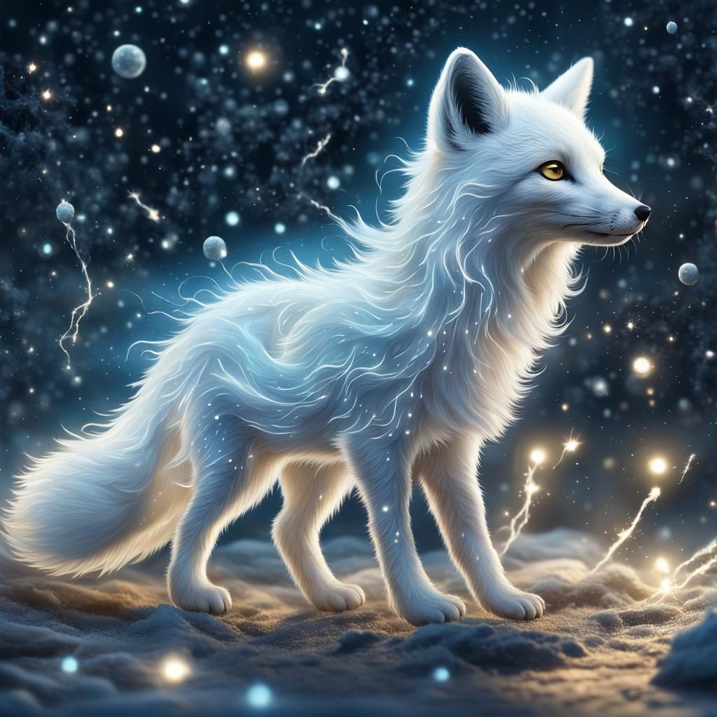 Spirit Fox - AI Generated Artwork - NightCafe Creator