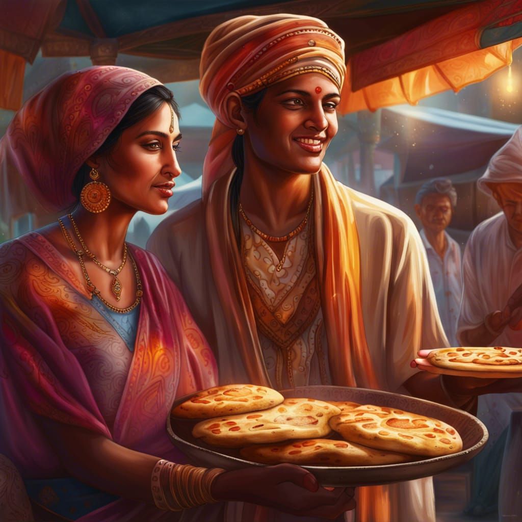 selling naan - AI Generated Artwork - NightCafe Creator