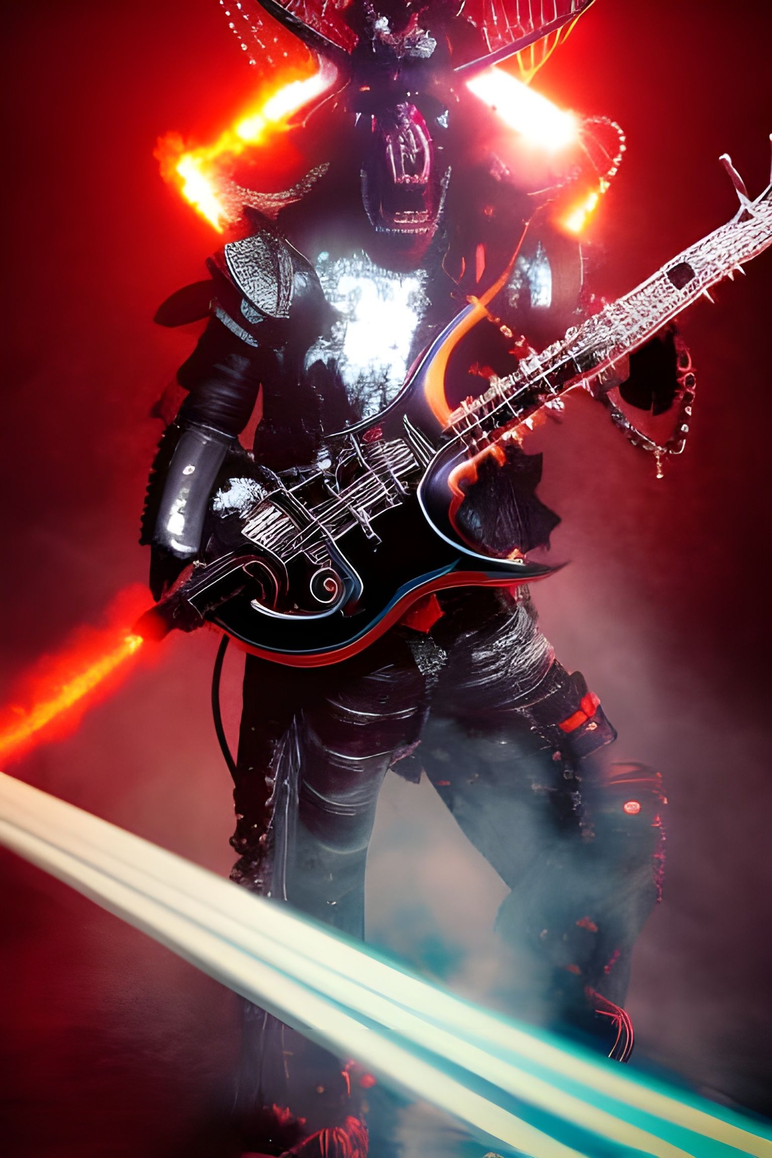 Heavy Metal - AI Generated Artwork - NightCafe Creator