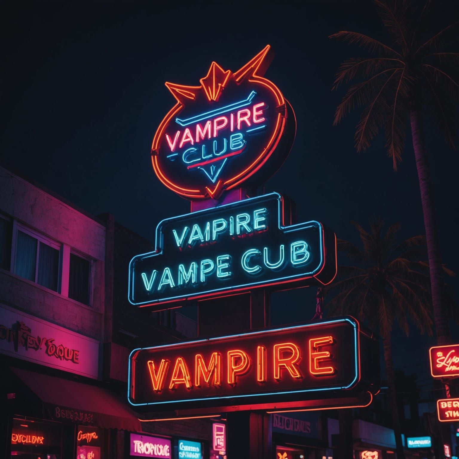 Vampire Club - AI Generated Artwork - NightCafe Creator