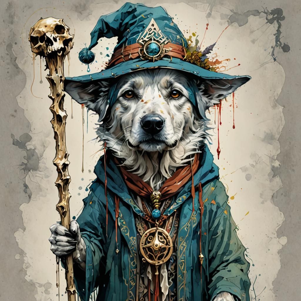 Scary doggo - AI Generated Artwork - NightCafe Creator