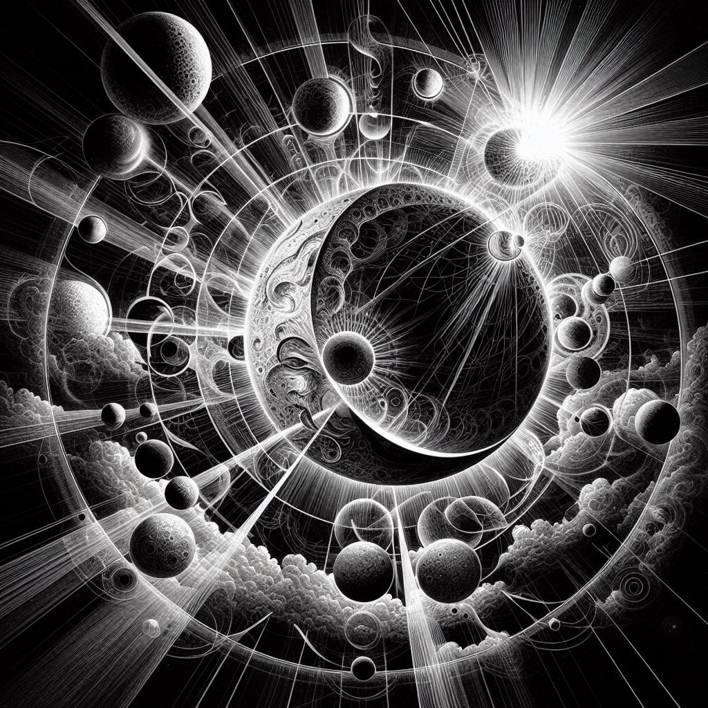 Eclipse (Abstract) - AI Generated Artwork - NightCafe Creator