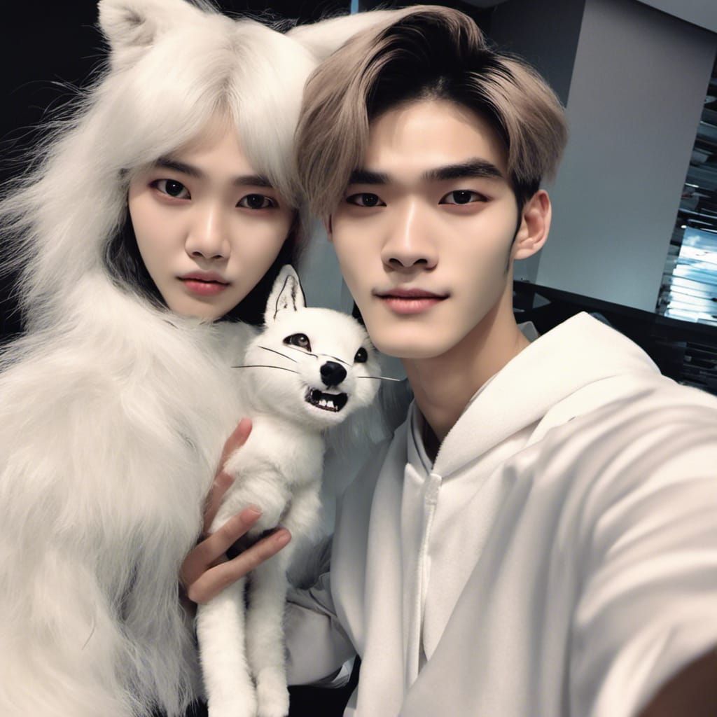 My Girlfriend is a GUMIHO! (bonus fox plushie variant) - AI Generated ...