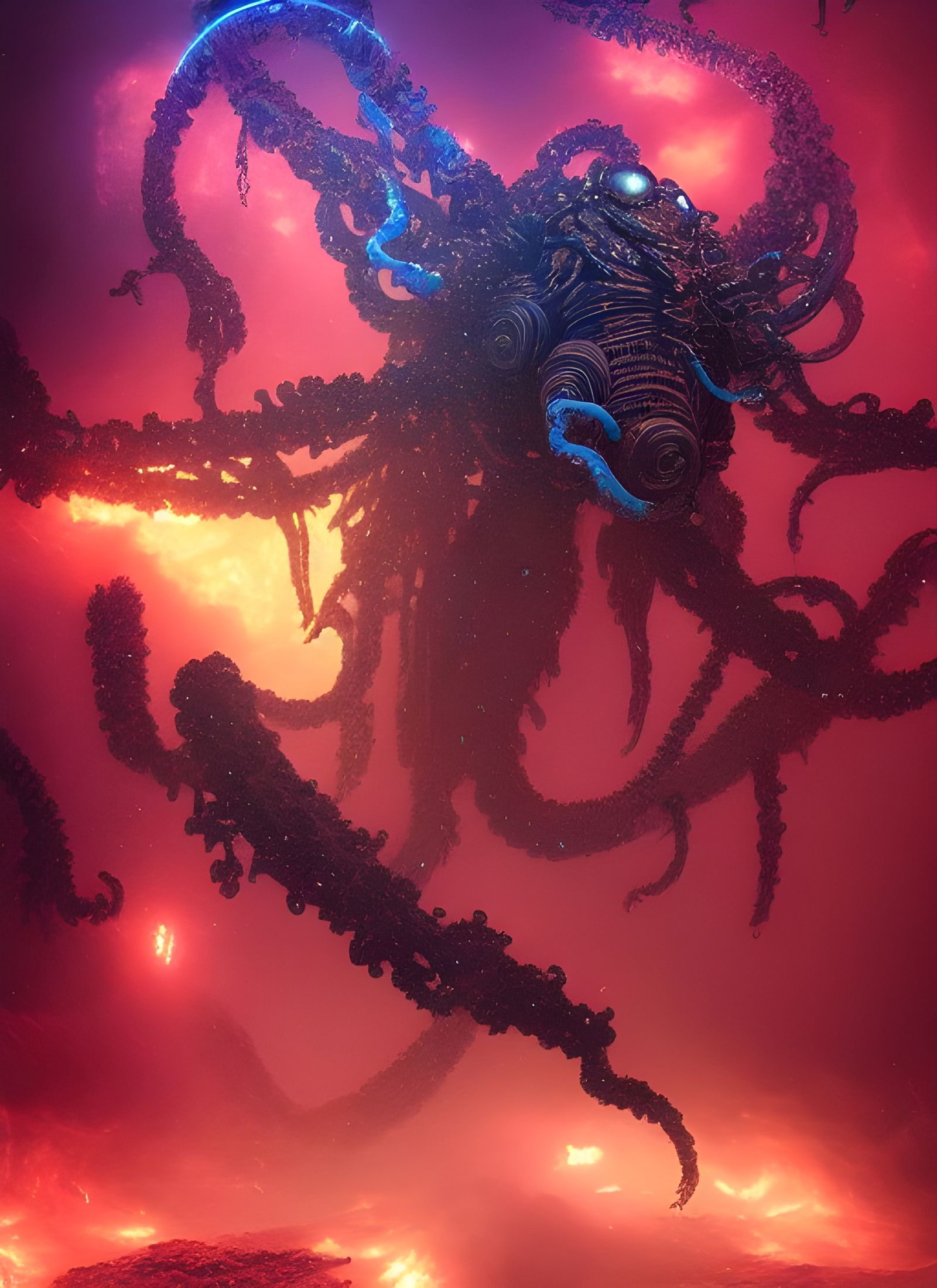 Cthulhu - AI Generated Artwork - NightCafe Creator