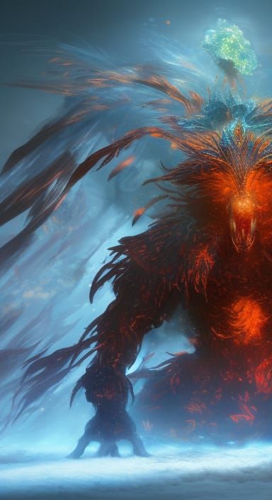 Summer-elemental fighting winter-elemental changing seasons Final ...