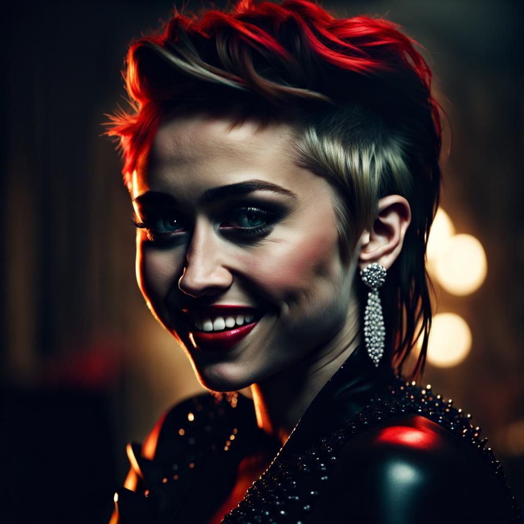 Miley Cyrus - AI Generated Artwork - NightCafe Creator