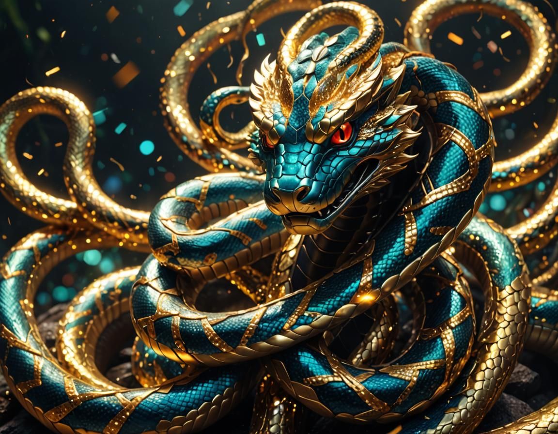 Snake God - AI Generated Artwork - NightCafe Creator