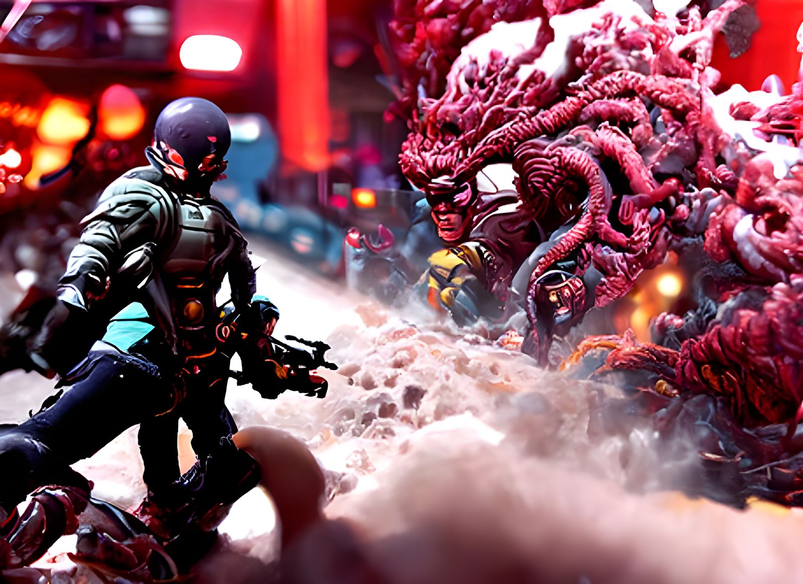 Action Adventure Scene inspired by Mitch Gerads - AI Generated Artwork ...