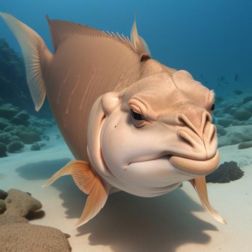 camel fish - AI Generated Artwork - NightCafe Creator