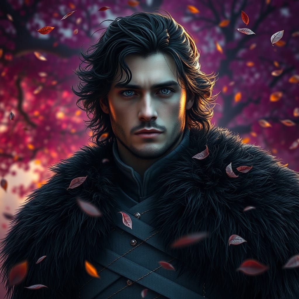 The Quiet Wolf of Winterfell. - Winterfell Warrior in Crimso...