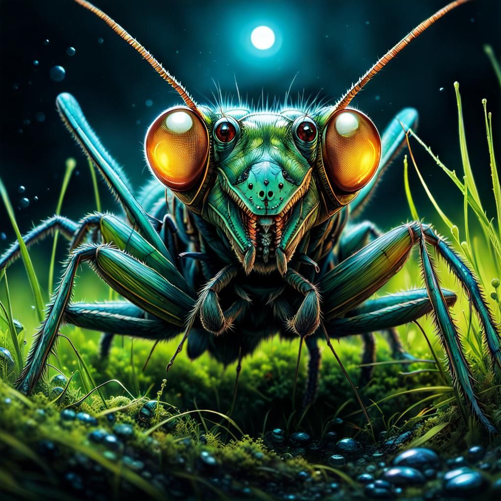 Little Hopper In A Big World - AI Generated Artwork - NightCafe Creator