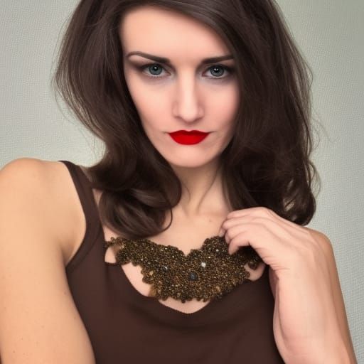 Tall beautiful woman - AI Generated Artwork - NightCafe Creator