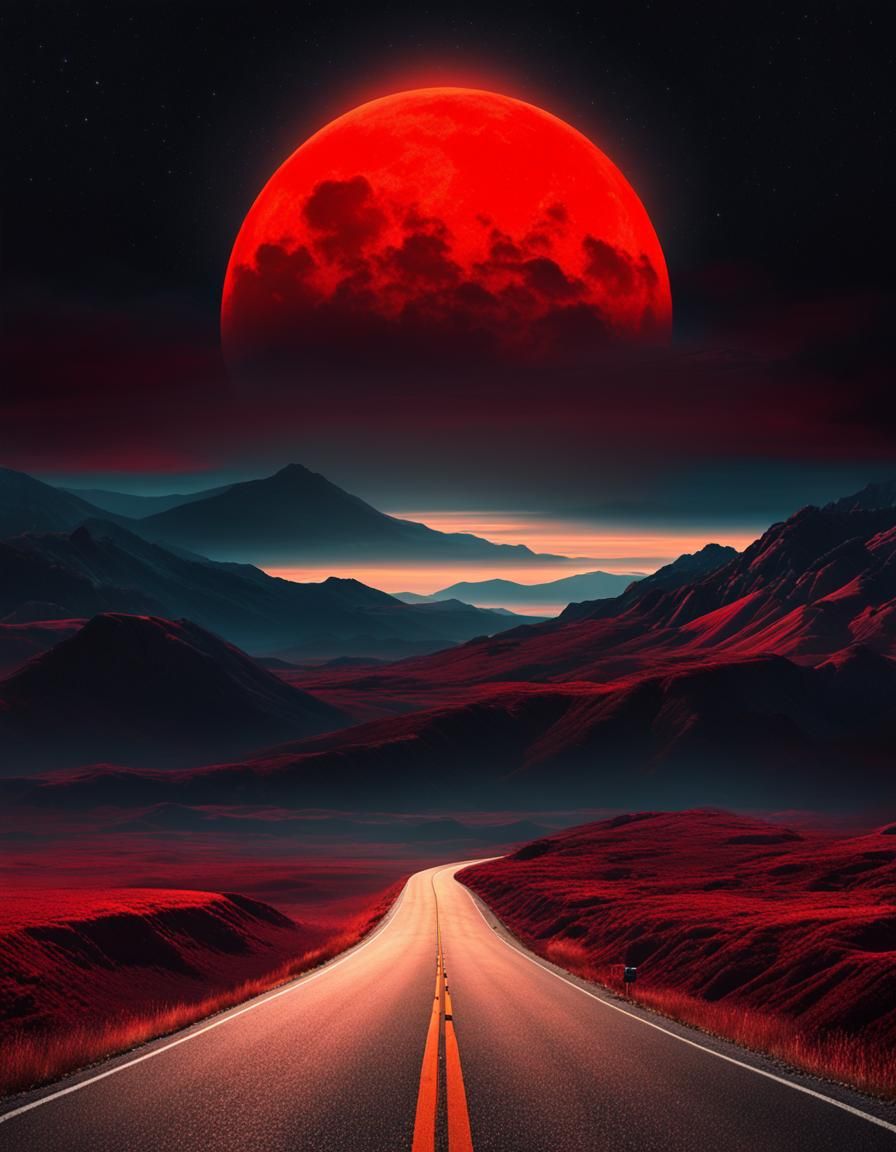 Life is a highway... - AI Generated Artwork - NightCafe Creator