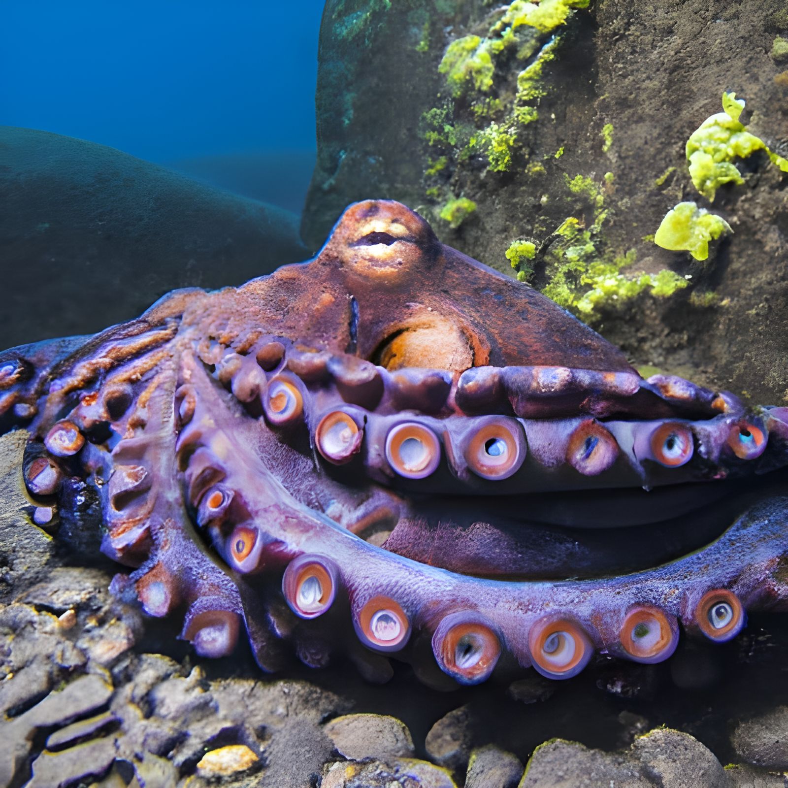 Octopus - AI Generated Artwork - NightCafe Creator