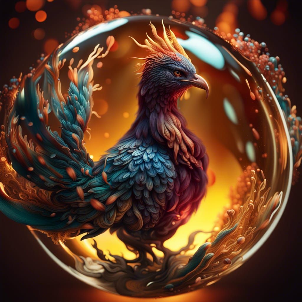 Firebird - AI Generated Artwork - NightCafe Creator