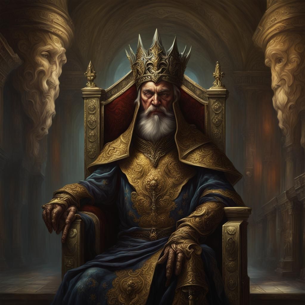 A Variation of a Theme: King Midas - AI Generated Artwork - NightCafe Creator