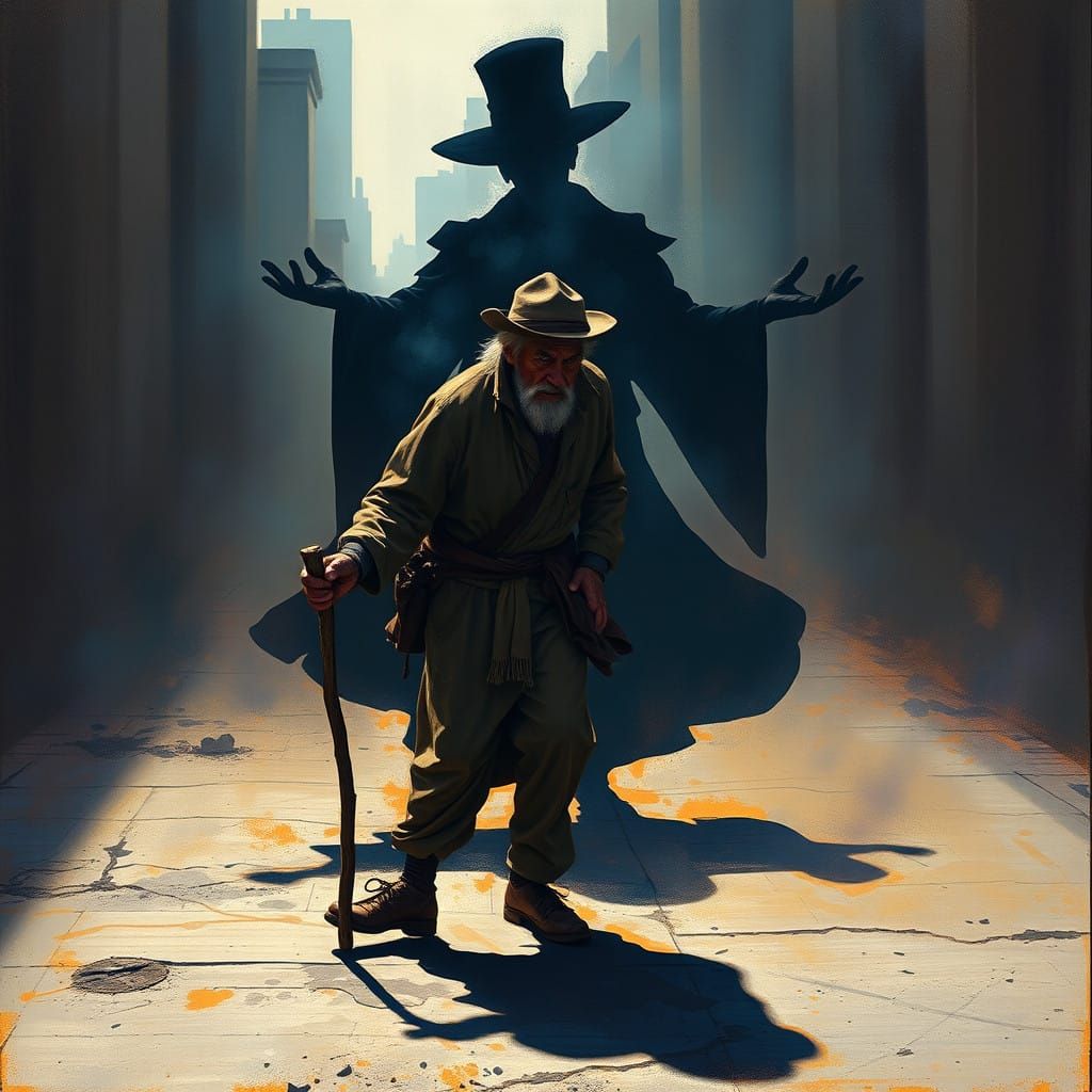 Cast my own shadow - Cast my own shadow