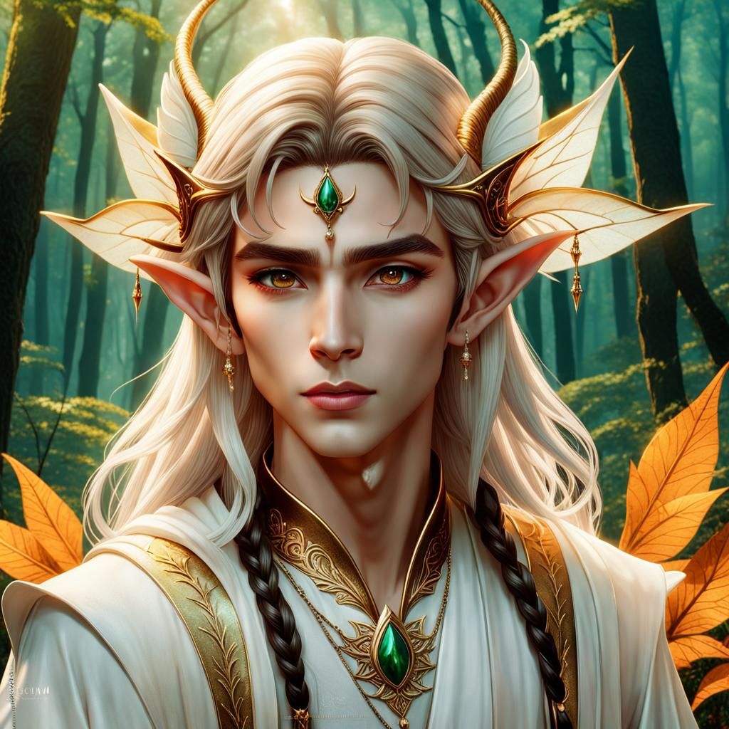 Elf Prince - 9 - AI Generated Artwork - NightCafe Creator