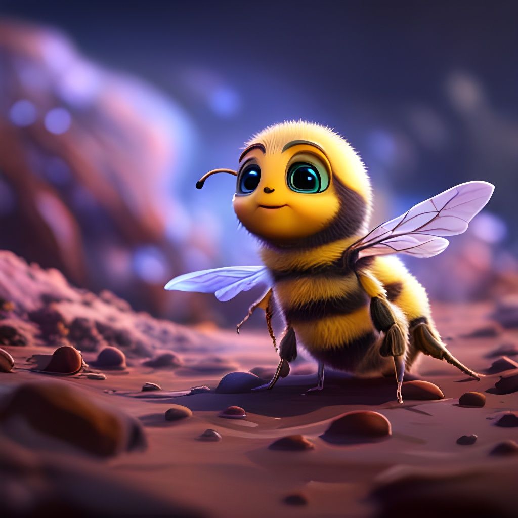 Bee baby - AI Generated Artwork - NightCafe Creator