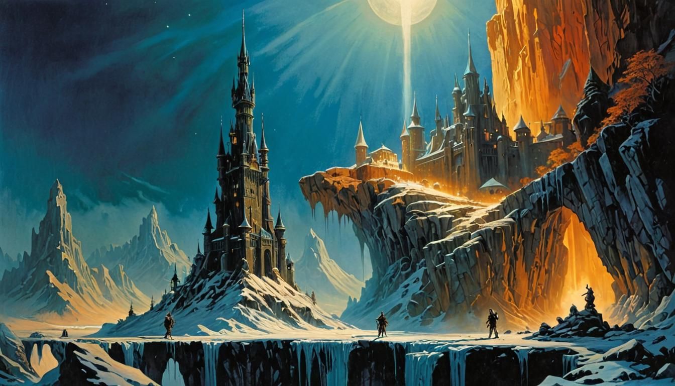 art by Bernie Wrightson, Boris Vallejo, Frank Frazetta, dark fantasy ...