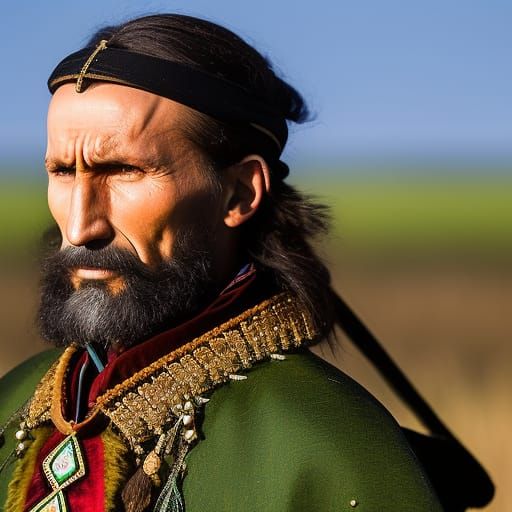 A medieval Hungarian nomad - AI Generated Artwork - NightCafe Creator