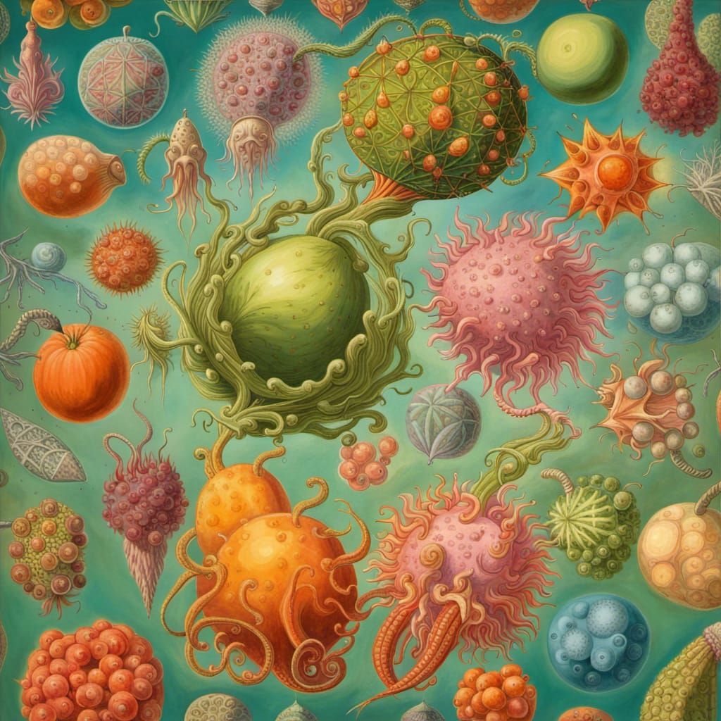 Alien fruits & vegetables : r/nightcafe