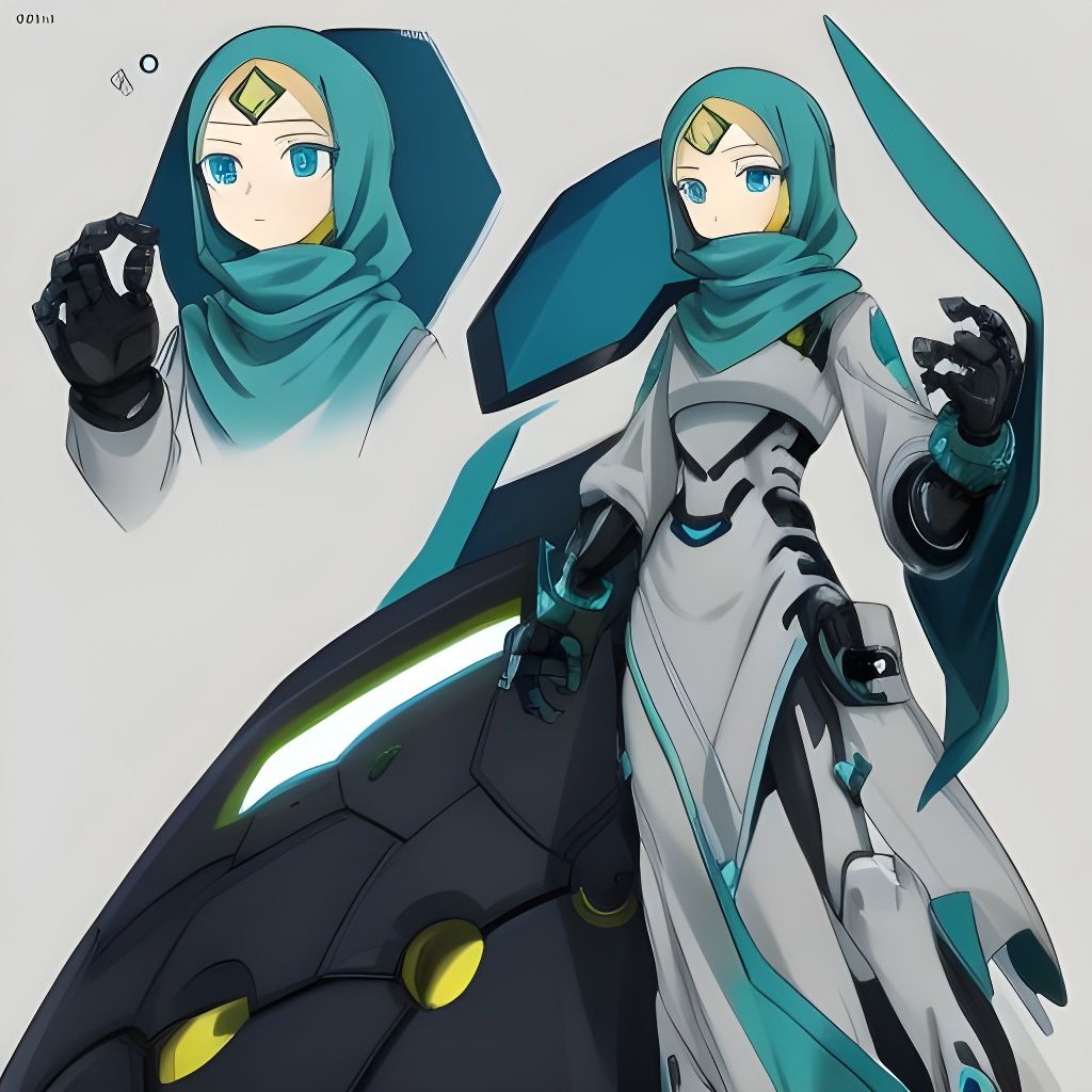 MUSLIMAH HERO - AI Generated Artwork - NightCafe Creator