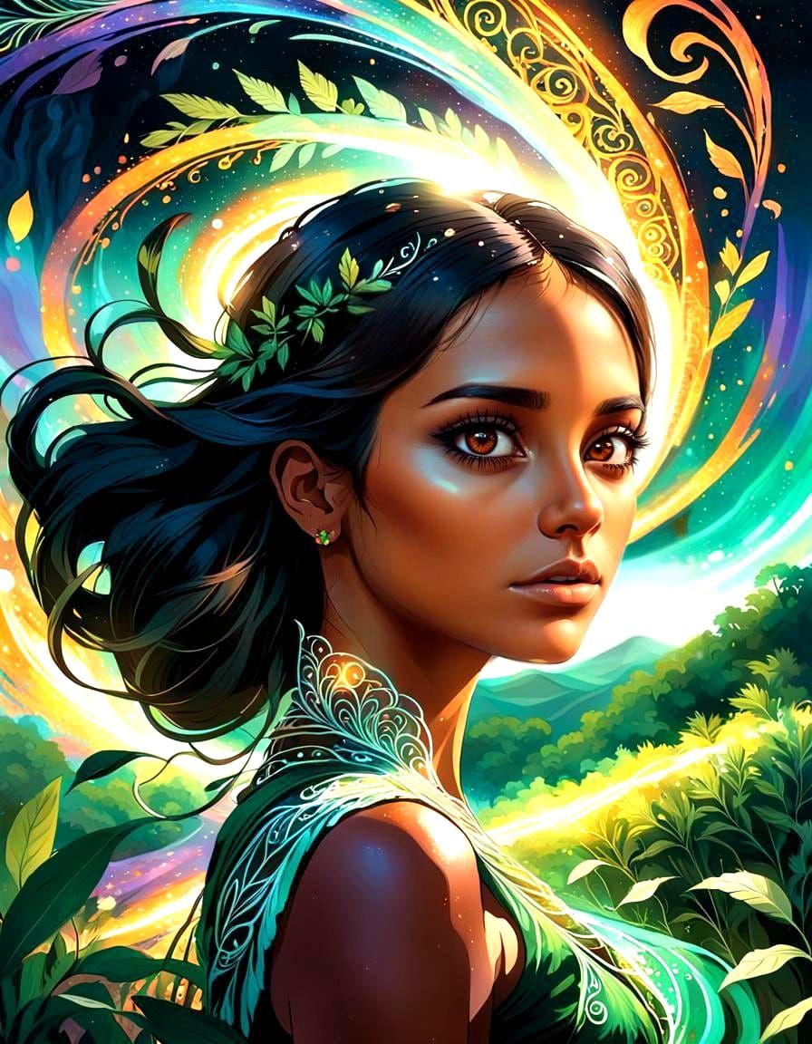 Choctaw Beauty - AI Generated Artwork - NightCafe Creator