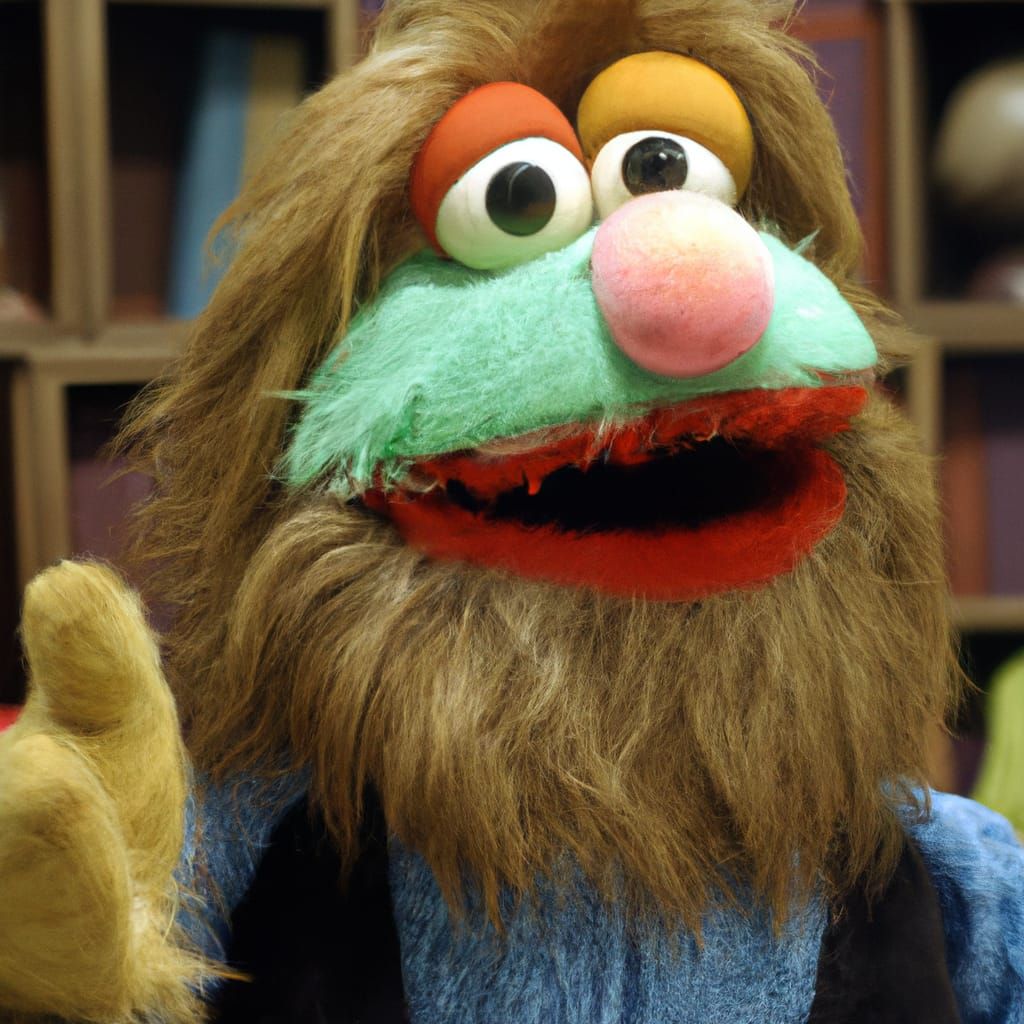 Jim henson inspired muppet - AI Generated Artwork - NightCafe Creator