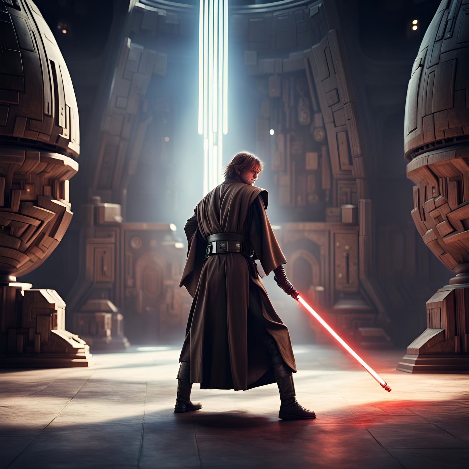 Master Skywalker! There are too many of them! - AI Generated Artwork ...