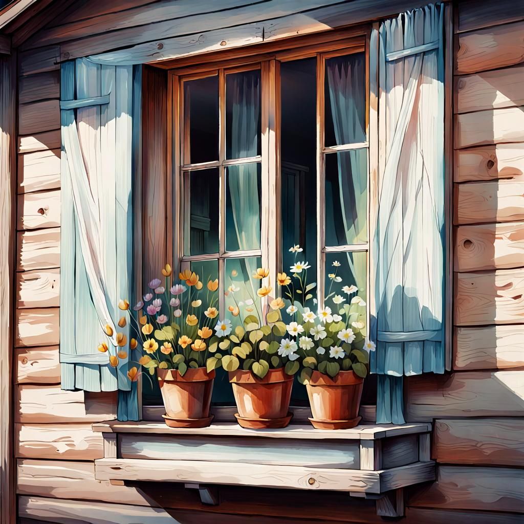 window - AI Generated Artwork - NightCafe Creator