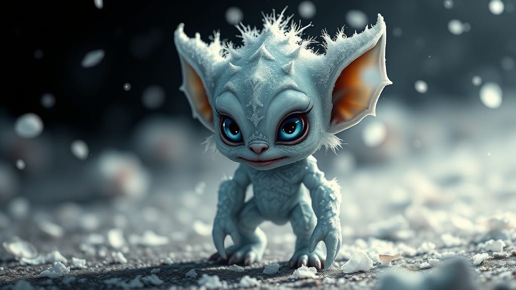 Tiny Fantasy Winter Creature - Tiny Fantasy Winter Creature