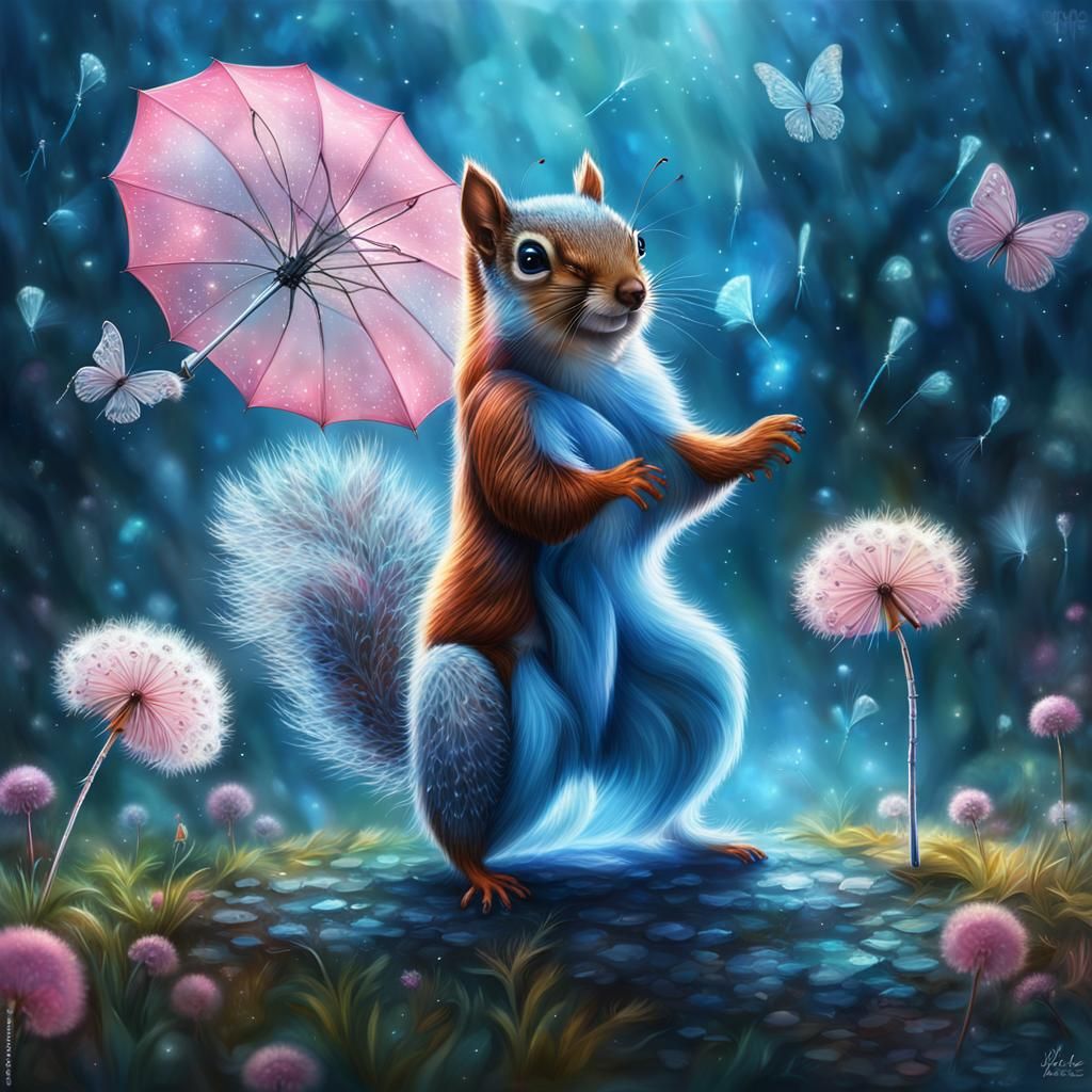 Squirrel 1 - AI Generated Artwork - NightCafe Creator