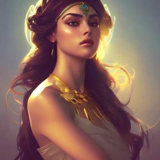 Arabic goddess - AI Generated Artwork - NightCafe Creator