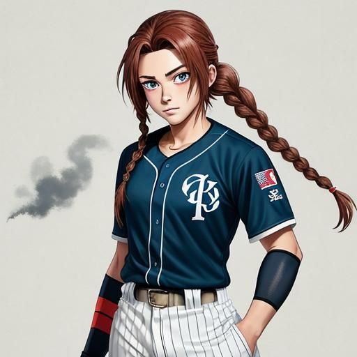 pitcher girl - AI Generated Artwork - NightCafe Creator