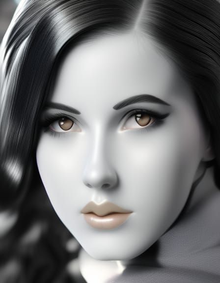 raw photo DSLR (Masterpiece,Best Quality, Detailed), rich dark shadows, red and gold and black ...