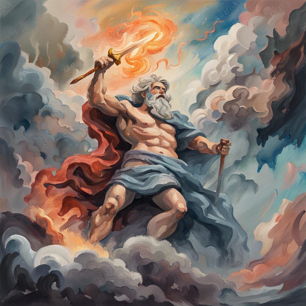 Zeus. - AI Generated Artwork - NightCafe Creator