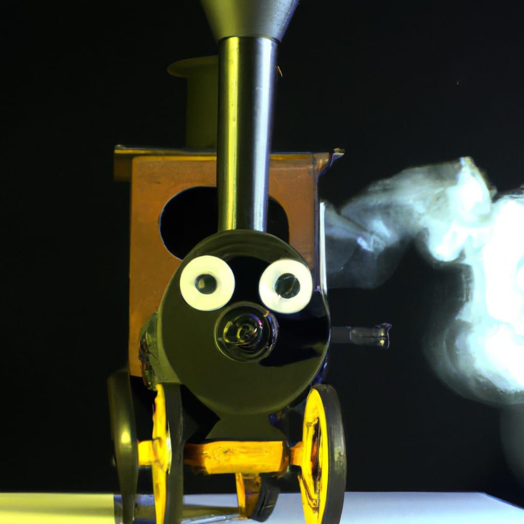 "Talking Steam Engine" - AI Generated Artwork - NightCafe Creator