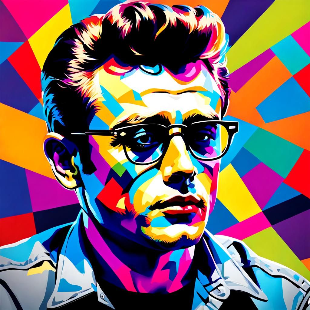 The original Mr. Cool, pop art - AI Generated Artwork - NightCafe Creator