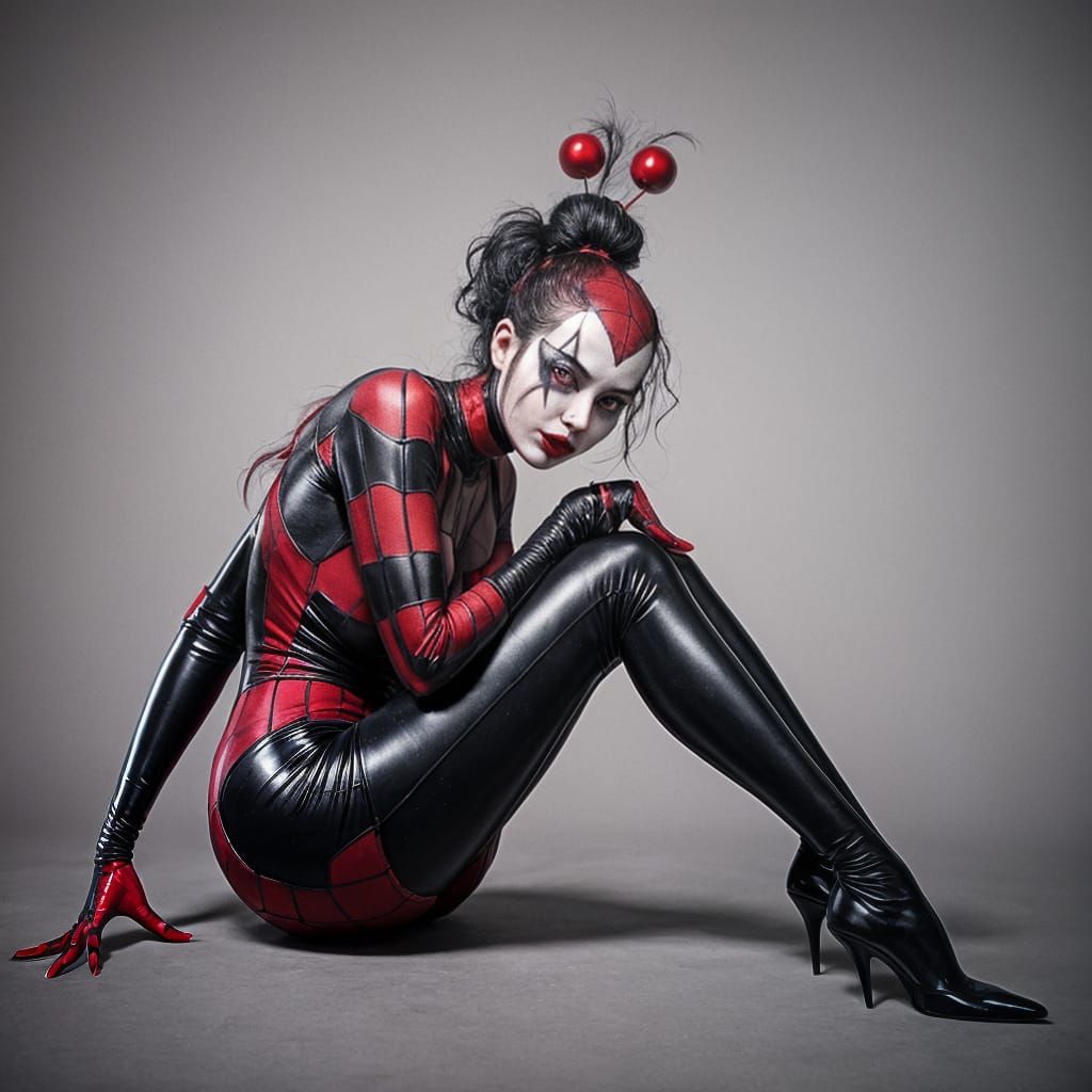 Spider clown 3 - Sensual Spider Clown Woman