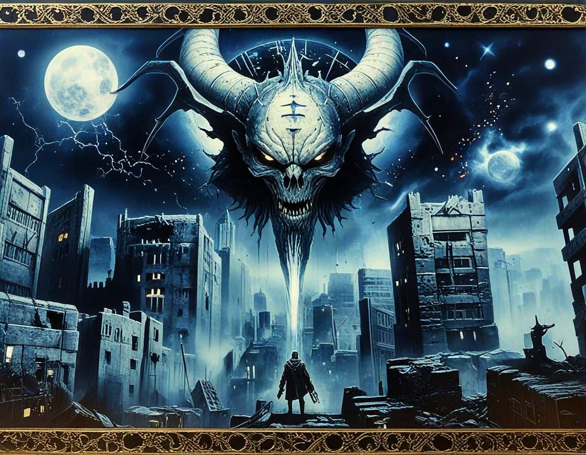 Large 5th dimensional entity - Cosmic Entity Looms Over Rui...