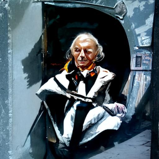 1st doctor William Hartnell - AI Generated Artwork - NightCafe Creator