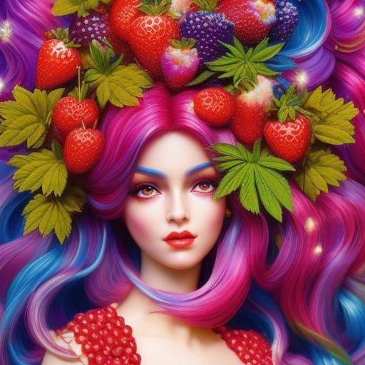 Berry Buds - AI Generated Artwork - NightCafe Creator