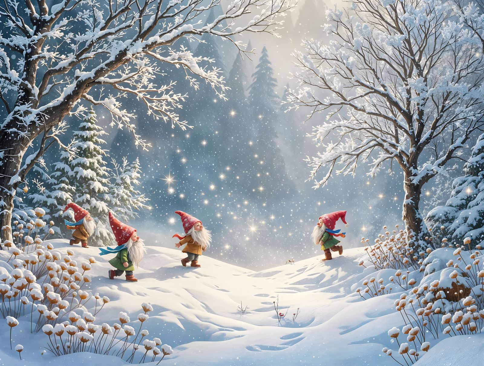 Gnomes Winter Wonderland ️ - Gnomes Winter Wonderland ️