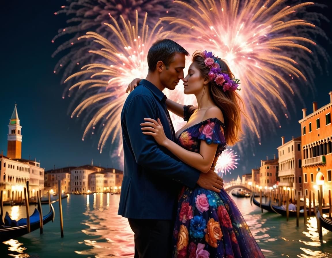 Falling In Love - AI Generated Artwork - NightCafe Creator