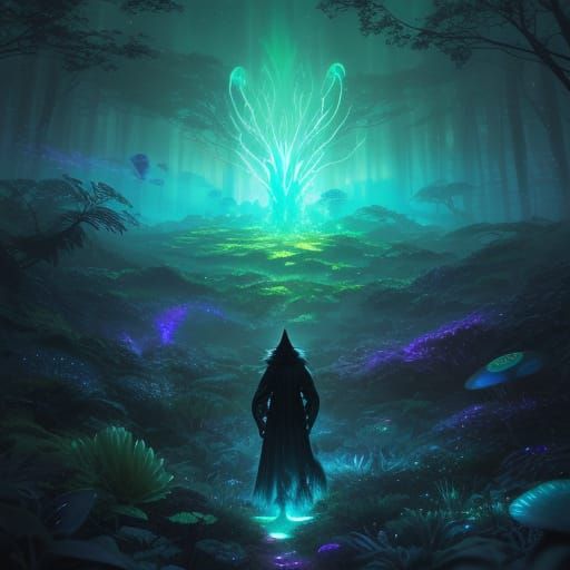 SCP-VEIL-∞ ("The Ultimate Being") - Ethereal Giant in Lush ...