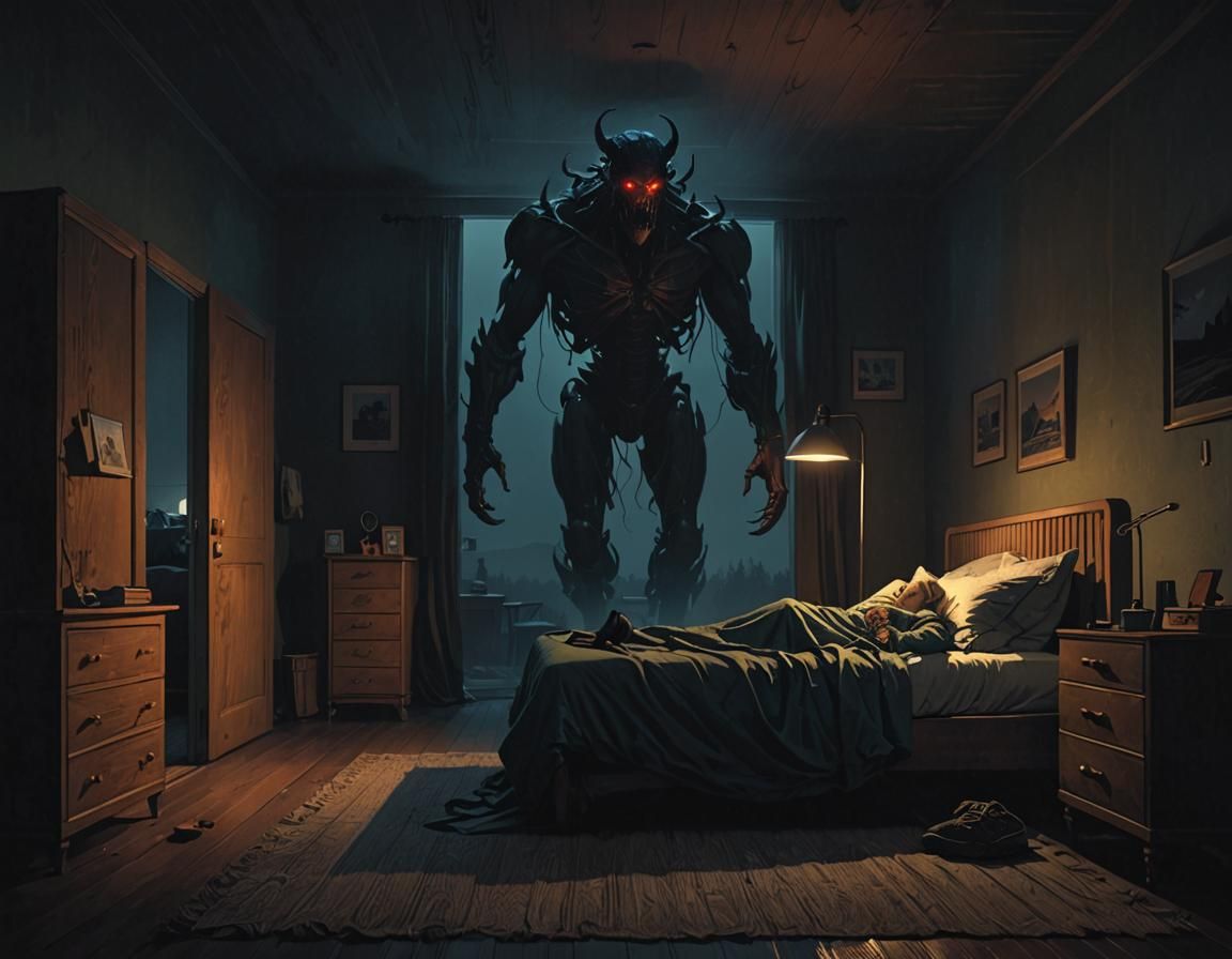 Paralysis Demon 1 - AI Generated Artwork - NightCafe Creator