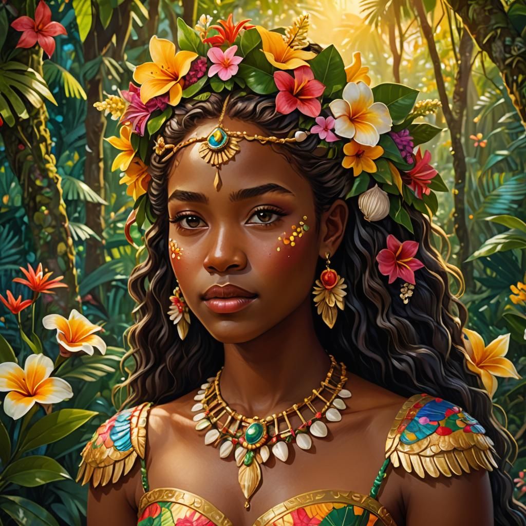 Vanuatu Princess 🇻🇺 - Tropical Island Goddess from Vanua...